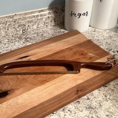 DIY Make Your Own Bread Knife / Knife Kit / Handmade Bread Knife ...