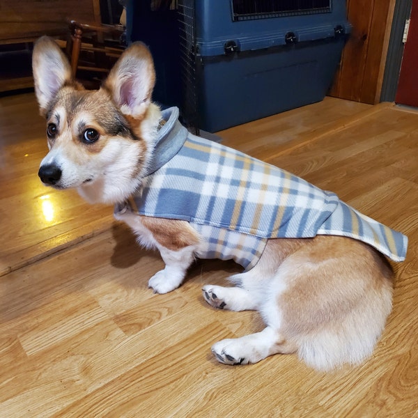 Corgi Fleece Sweater - Etsy