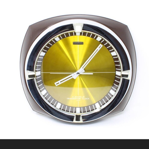 Vintage Tulip Coral Alarm Clock Tokyo Tokei Space Age - Etsy