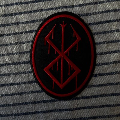 Brand of Sacrifice Emblem Logo Iron-on Embroidered Patch, Custom ...