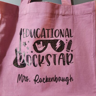 Educational Rockstar SVG, School SVG, Teacher SVG, Iron on File ...