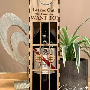 Jailed Wine Box 3mm Box wine Box Digital File... Svg-dxf-ai | Etsy UK