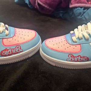 Nike Air Force 1 Custom, Handpainted Lightning Strike Custom Nike AF1 ...
