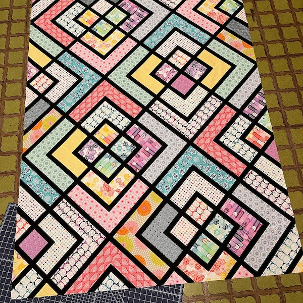 The August Quilt PDF Pattern - Etsy