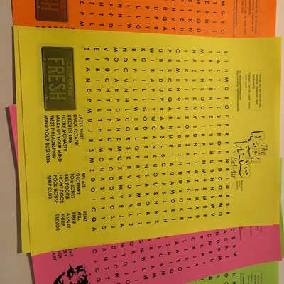 2000s Pop Culture Inspired Word Searches 2 Pack Set of 2 Different Word ...