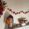 Autumn Leaf Garland Felt Wall Hanging Fall Decorations Faux - Etsy