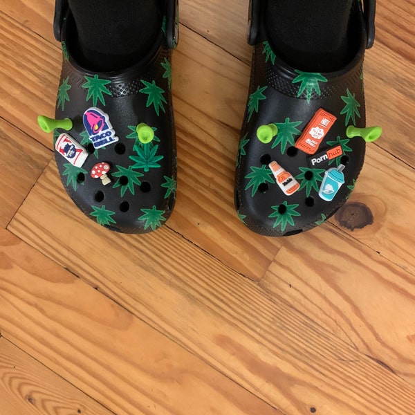 Food Shoe Charms I Taco Croc Charms I Hot Sauce Croc Charms - Etsy