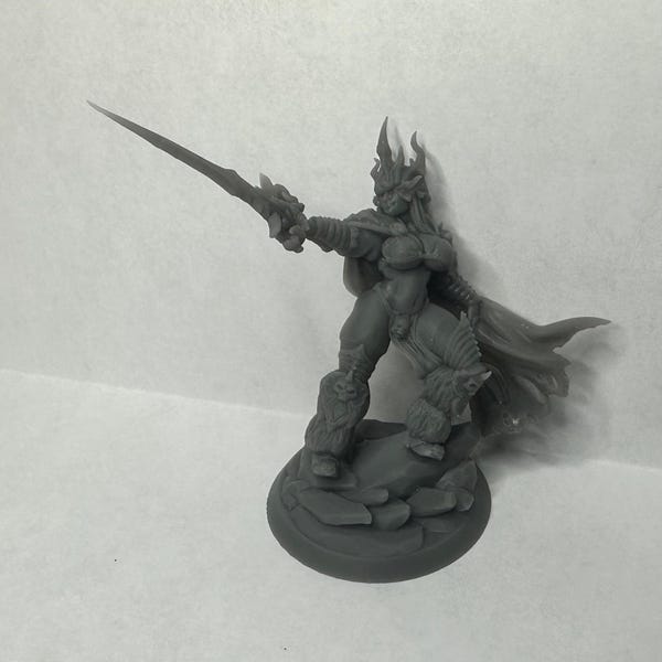 Dark Elf Figure Kit or Bust by Bulkamancer - Etsy