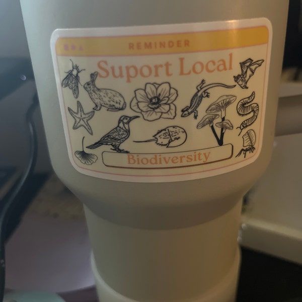 Support Local Biodiversity Environmental Preservation Original Art ...