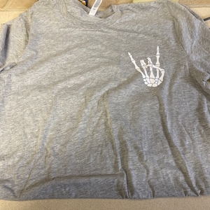 Skeleton Peace Sign Shirt, Skeleton Hand Shirt, Skeleton Hand,skeleton ...