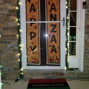 Happy Kwanzaa Puzzle With Matching Poster Teaches NGUZO SABA Principles ...