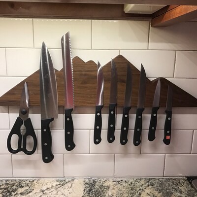 Mountain World's Strongest Magnetic Knife Racks Ringo Rack - Etsy