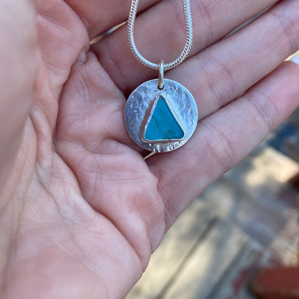 AA Celebrate Sobriety Pendant With Sterling Silver Chain - Etsy
