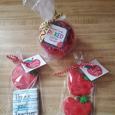 Printable Tag Berry Best Teacher 2 Square - Etsy