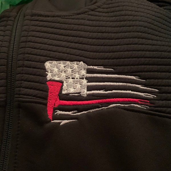 FIREMAN Hat AX Flag Design for Embroidery Machines ( TESTED) - Etsy