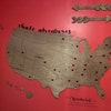 USA States Flags Push Pins - Etsy