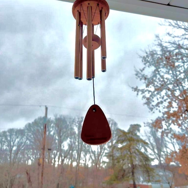 Memorial Wind Chime | Listen to the Wind and Think of Me | Sympathy ...