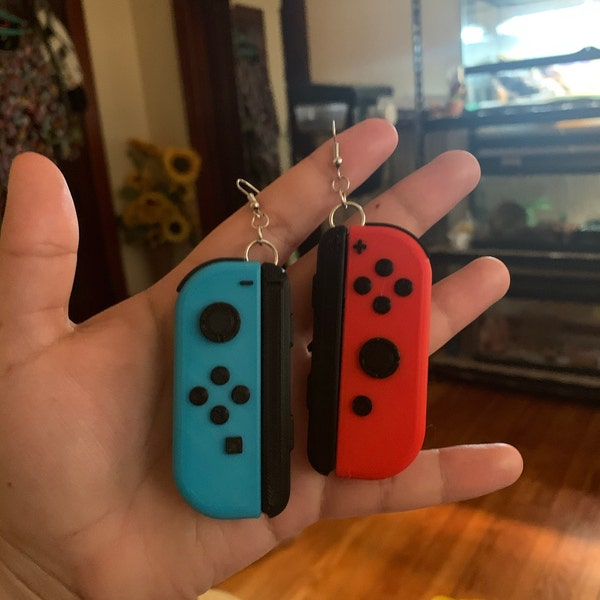 Miniature Nintendo Switch Joycons Perfect as Ornaments or Other ...