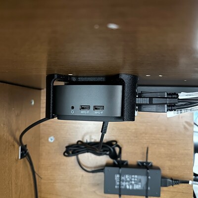HP USB G Series Docking Station Under Desk Mount With Mounting Screws ...