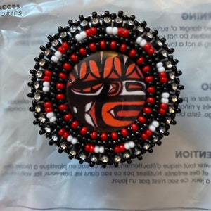 Native Beaded Poppy - Etsy Canada