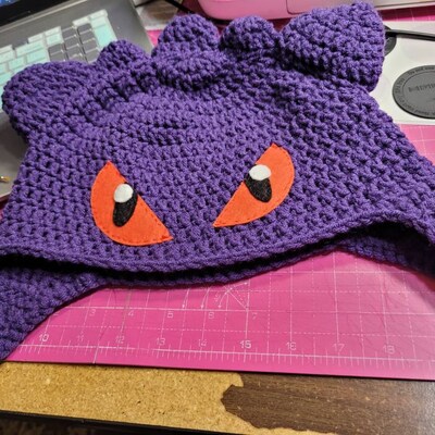 Greninja Hat / Scarf Crochet Pattern PDF - Etsy
