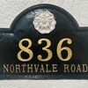 Vintage Traditional House Numbers, Personalized House Number Plaque ...