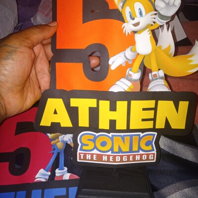 Sonic the Hedgehog Food Labels, Sonic Place Cards, Sonic Tent Card ...