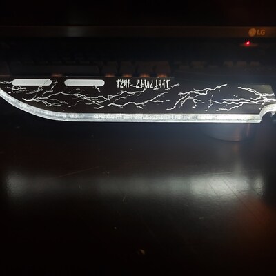 Star Wars Inspired Mandalorian Knife-vibrodagger 3D Printed - Etsy