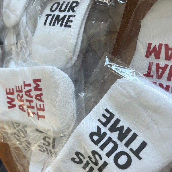 Cheerleading Socks / Good Luck Socks / Homecoming Gifts / Cheer Socks ...