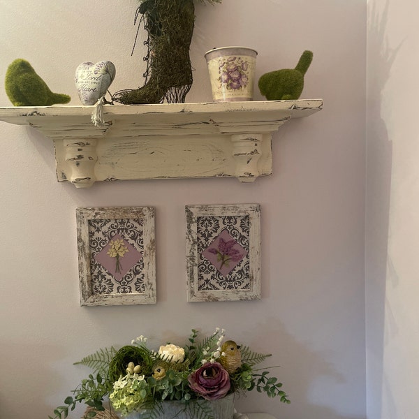 French Country Shelf / Farmhouse Shelf / Mantel Shelf / Kitchen Shelf ...