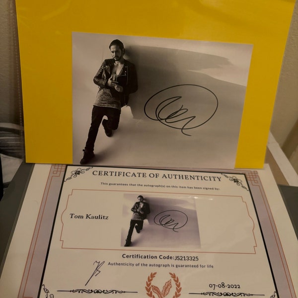 Sam Neill Autograph COA jurassic Park - Etsy