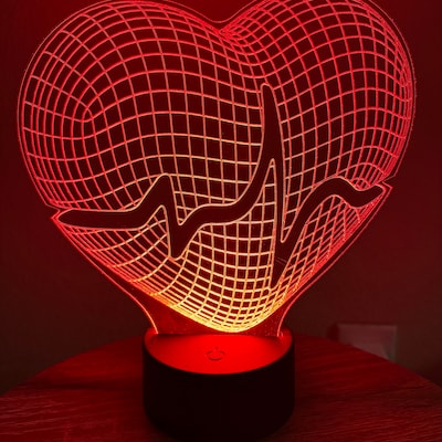 IL 76 Plane Svg, 3D Illusion Acrylic Lamp Vector,3d Night Lamp Vector File for Cnc and Laser ...