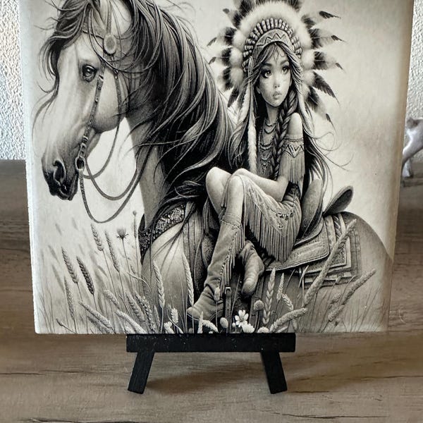 Ceramic Laser Engraved Tiles - Etsy