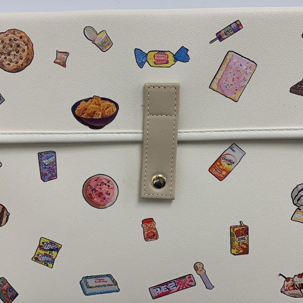 Nostalgic Food Stickers 2000s Stickers Pack Nostalgic Journaling Y2k ...