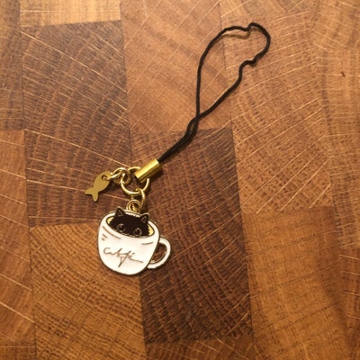 Cell Phone Charm Dust Plug Keychain Zipper Pull 3.5mm Audio Jack, Clip ...