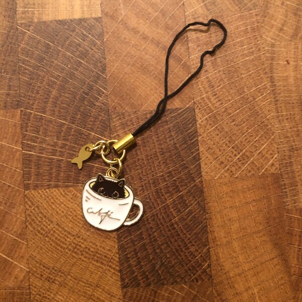 Cell Phone Charm Dust Plug Keychain Zipper Pull 3.5mm Audio Jack, Clip ...