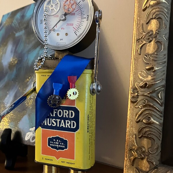 Mavis the Wobot Robot Handmade Robot Found Object Robot Junkbot ...