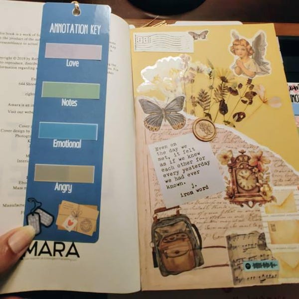 Book Annotation Kit for Romance and Fantasy Readers | Starter Pack With ...