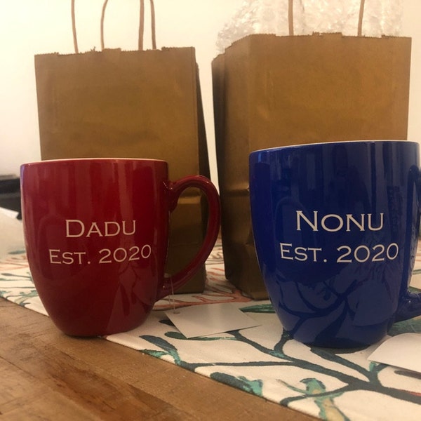 Personalized Engraved Create Your Own Coffee Mug: Large Personalized ...