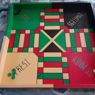 Jamaican Ludi Board - Etsy