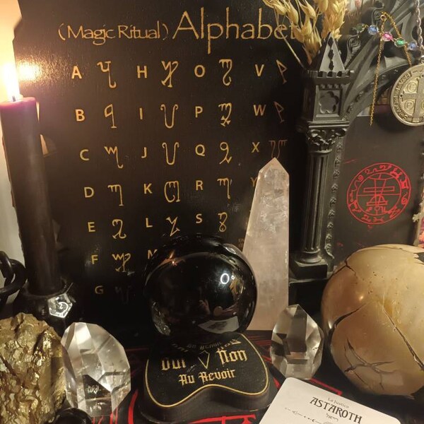 Esotericism, Witchcraft, Esoteric Tools, Witch, Wicca, Witchy, Alphabet ...