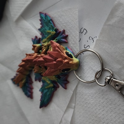 Extra Large Black Dragon 3D Printed Articulating Dragon - Etsy