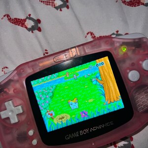 Lime Green Game Boy Advance GBA Console With Ips V5 Backlit LCD Mod ...