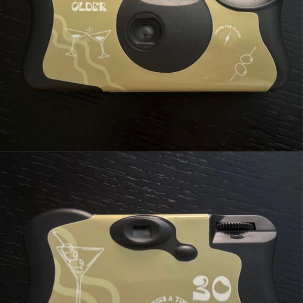 WRAP ONLY B&w- Custom Kodak Disposable Camera Wrap - Custom Camera ...