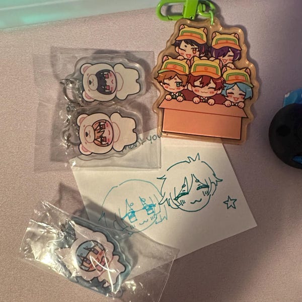 Ensemble Stars Bogie Time Keychain Charms - Etsy