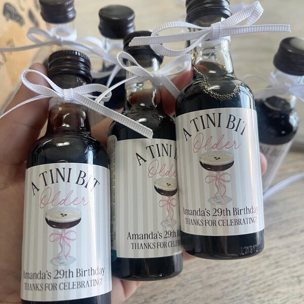 Baby Shower Favor Mini Champagne Labels, Ready to Pop Baby Shower, Pop ...