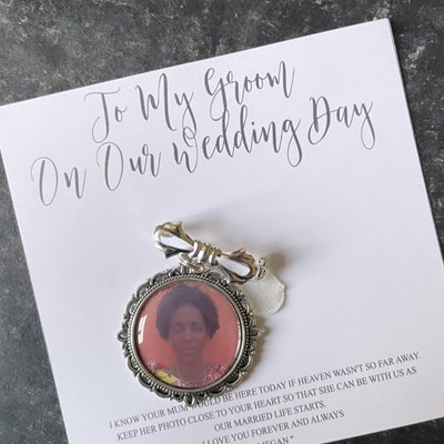 Memorial Pin Custom Photo Lapel Pin Memorial Lapel Pin in - Etsy UK