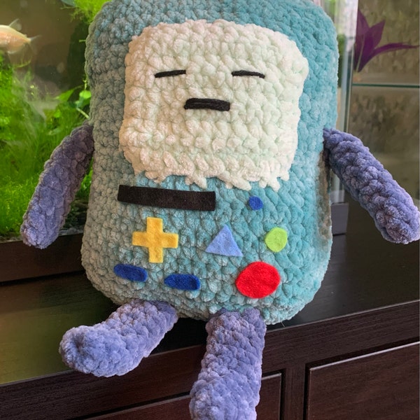 PDF Crochet Pattern BMO Zipper Bag & Plush - Diy Craft Adventure Time ...