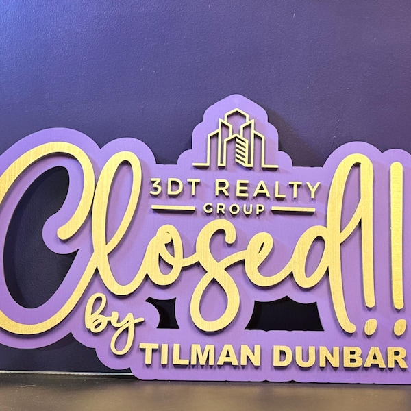 Realtor Sticky Note Pad Holder, Desk Accessories for Realtor, Realtor ...