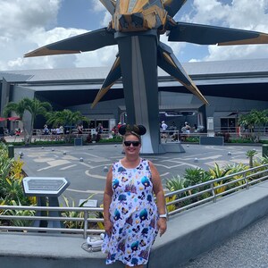 Disney Epcot Dress Mickey Mouse World Flags Girls Epcot Dress - Etsy